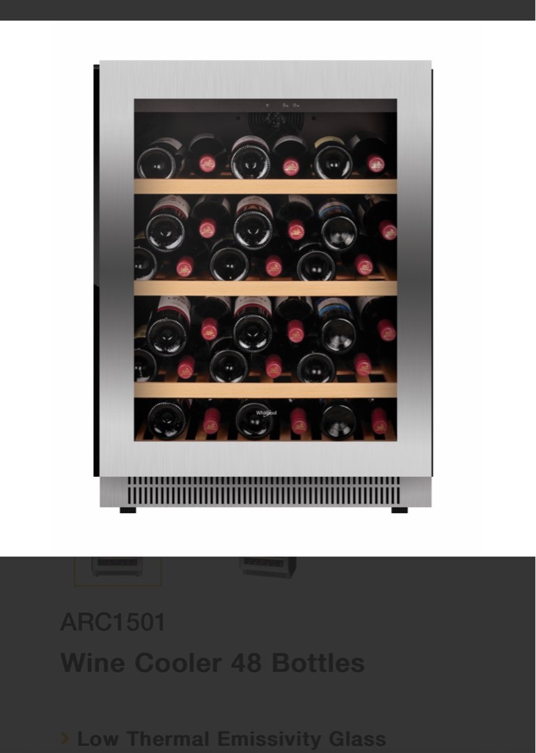 Whirlpool wine cellar, TV & Home Appliances, Kitchen Appliances, Wine ...