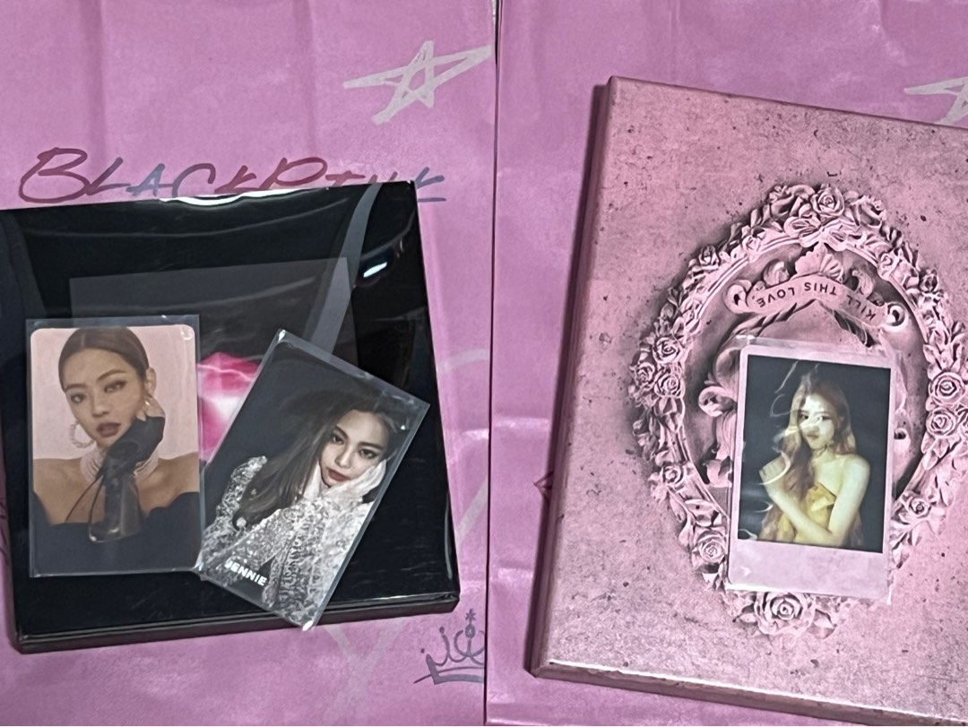 wts blackpink square up kill this love starbucks bag, Hobbies & Toys ...