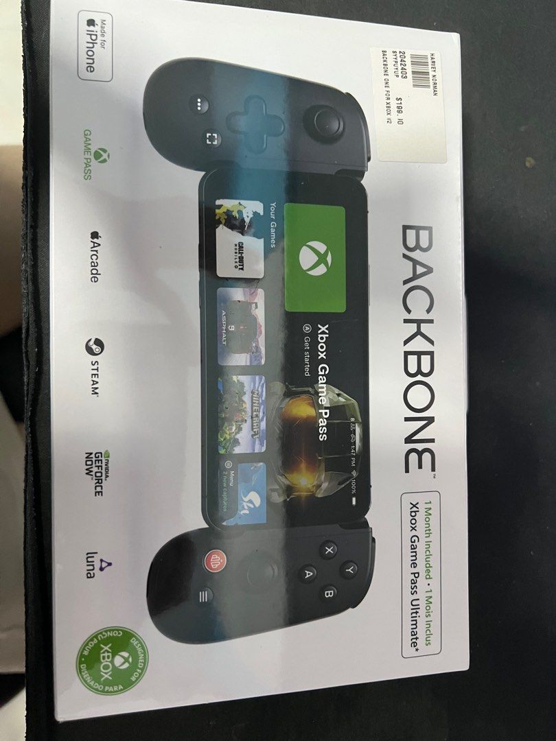 Xbox Backbone (For iPhone), Video Gaming, Gaming Accessories ...