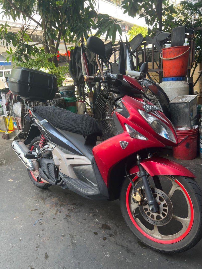 Yamaha Nouvo 135, Motorcycles, Motorcycles for Sale, Class 2B on Carousell