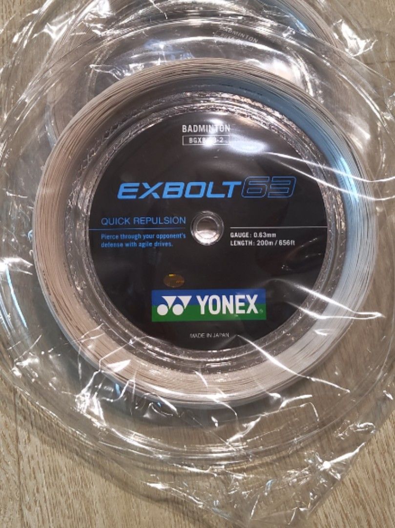 Yonex Exbolt 63, Sports Equipment, Other Sports Equipment and Supplies ...