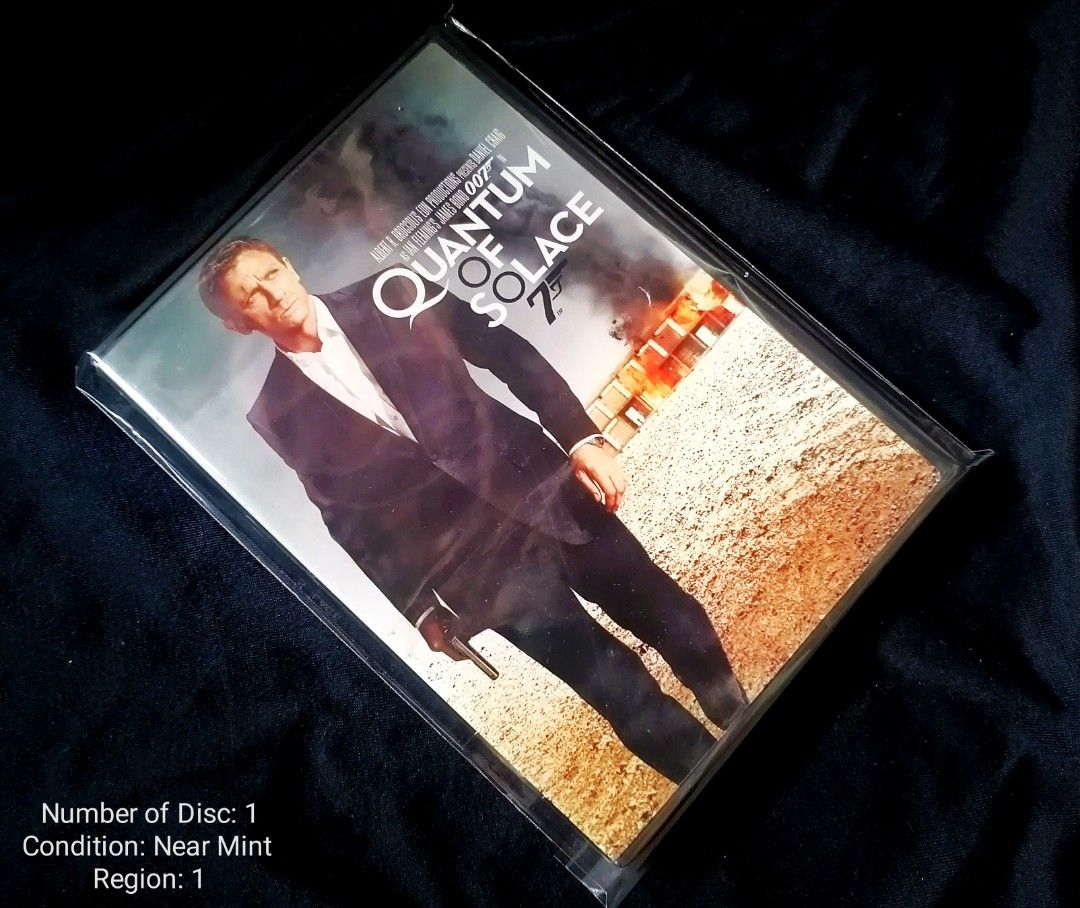 007 DVD Quantum of Solace DVD Movie Original DVD Movies DVDs Movie For ...