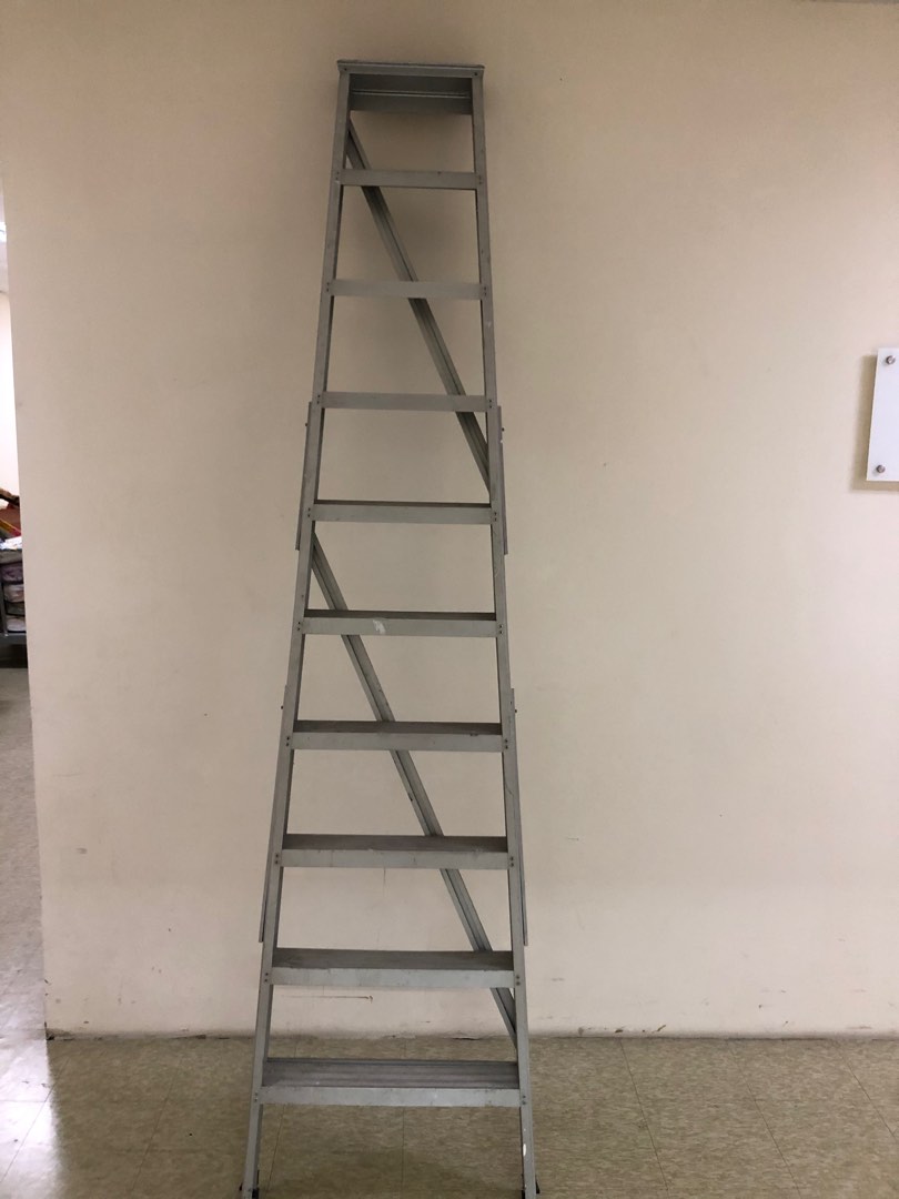 10 step ladder, Furniture & Home Living, Home Improvement ...