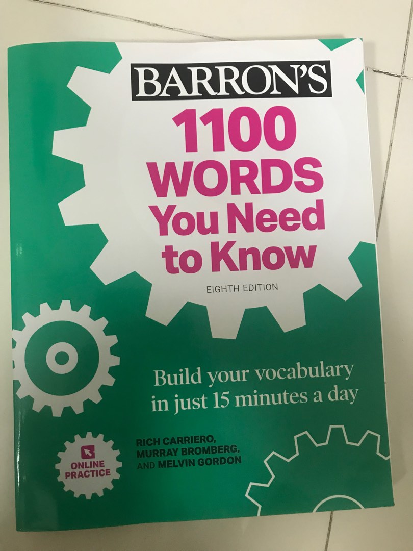 1100 words you need to know, Hobbies & Toys, Books & Magazines ...