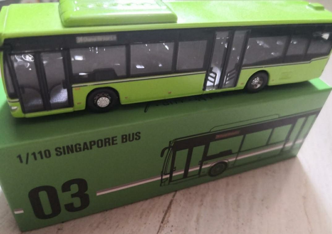 1:110 Mercedes Benz SG Buses TTS 96, Hobbies & Toys, Toys & Games on ...