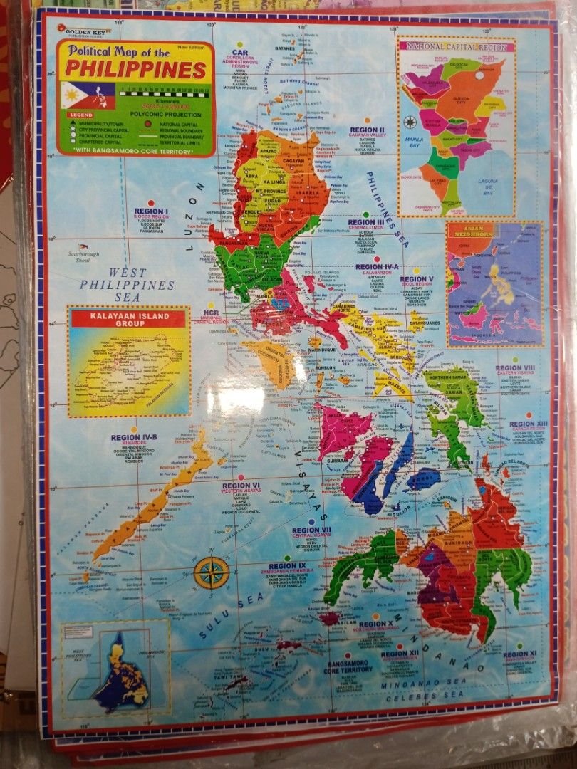 12pcs Philippine map, Hobbies & Toys, Stationary & Craft, Stationery ...