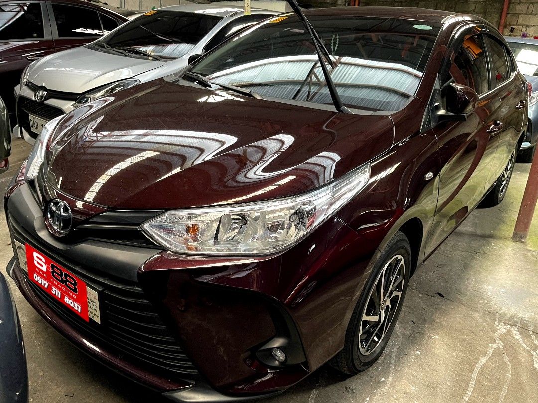 2023 Toyota vios 1.3 XLE CVT BLACKISH RED Auto, Cars for Sale, Used ...