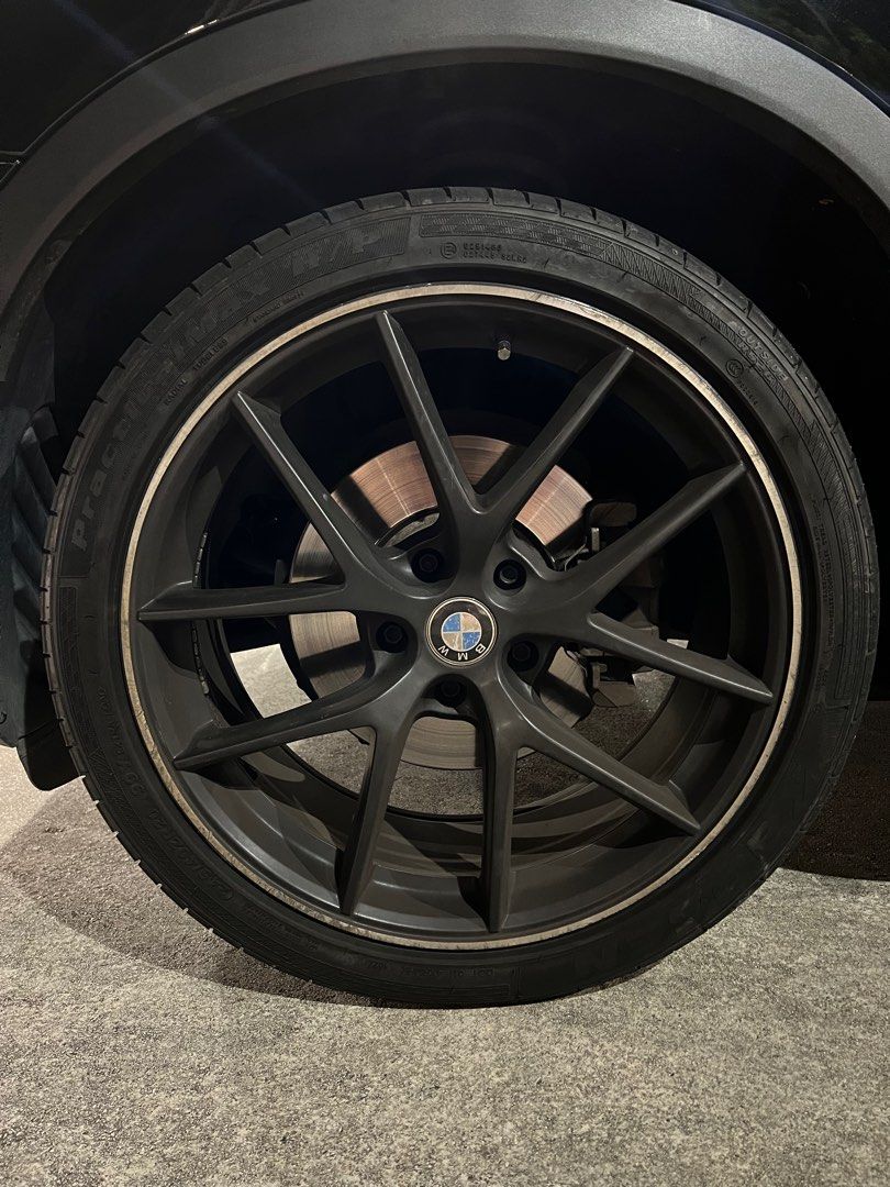 20 Inch 5x120 BMW Staggered Rims and tyres, Car Accessories, Tyres ...