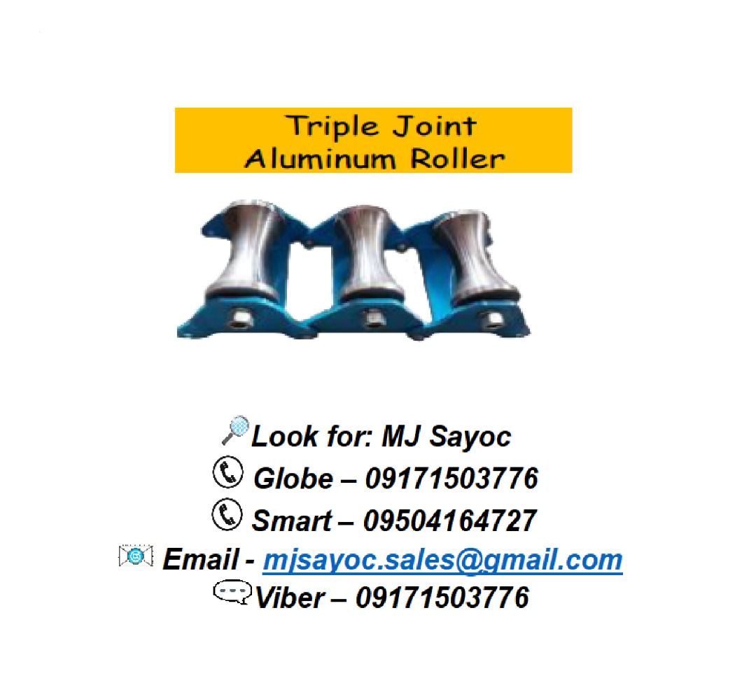 3 Wheel Aluminum Roller, Commercial & Industrial, Construction Tools ...