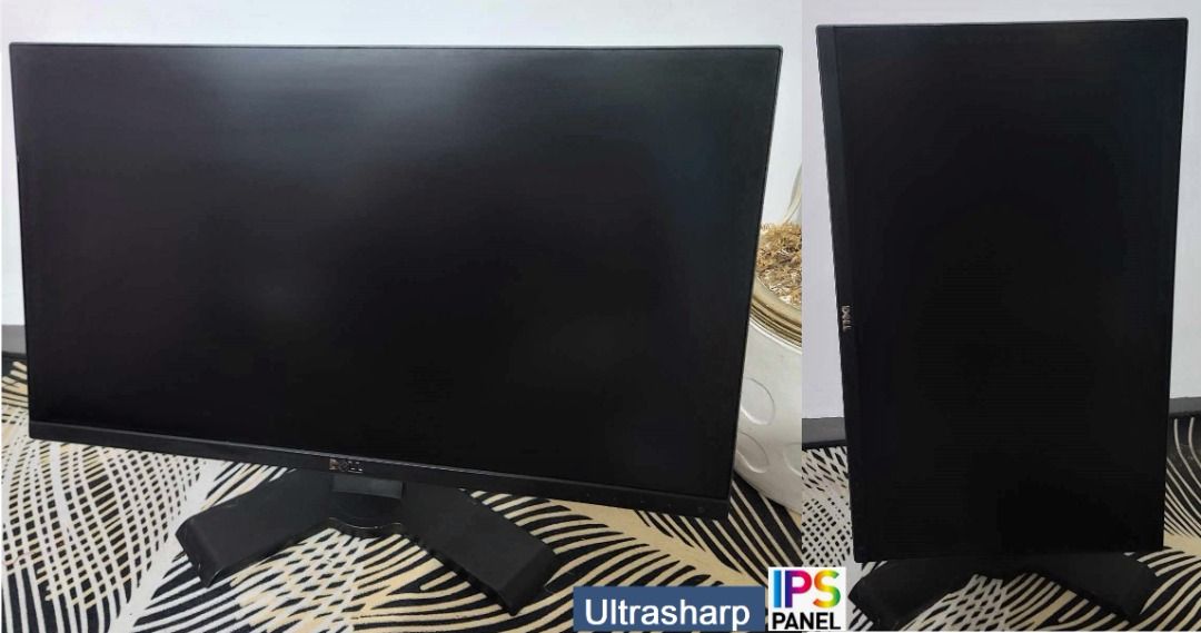 50pcs DELL 24" Ultrasharp IPS Frameless Monitor,Rotate Vertical,Height ...