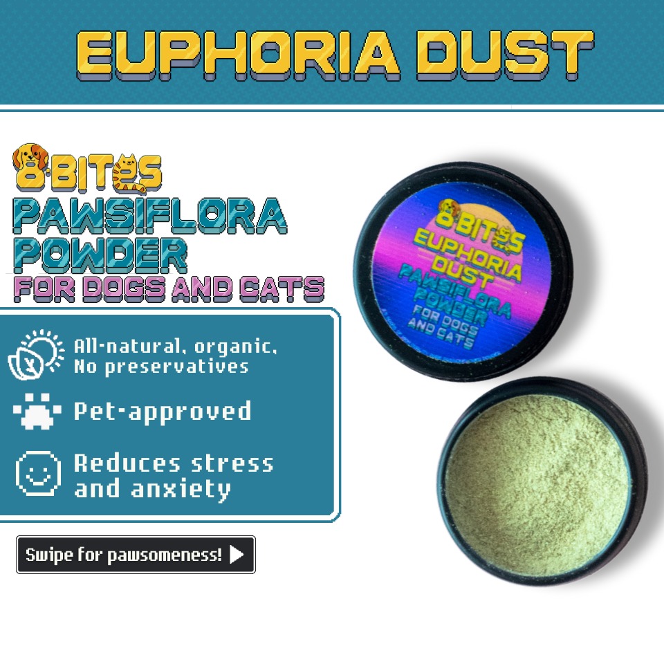 8BitesPH Euphoria Dust Pawsiflora Powder All Natural Organic Calming ...