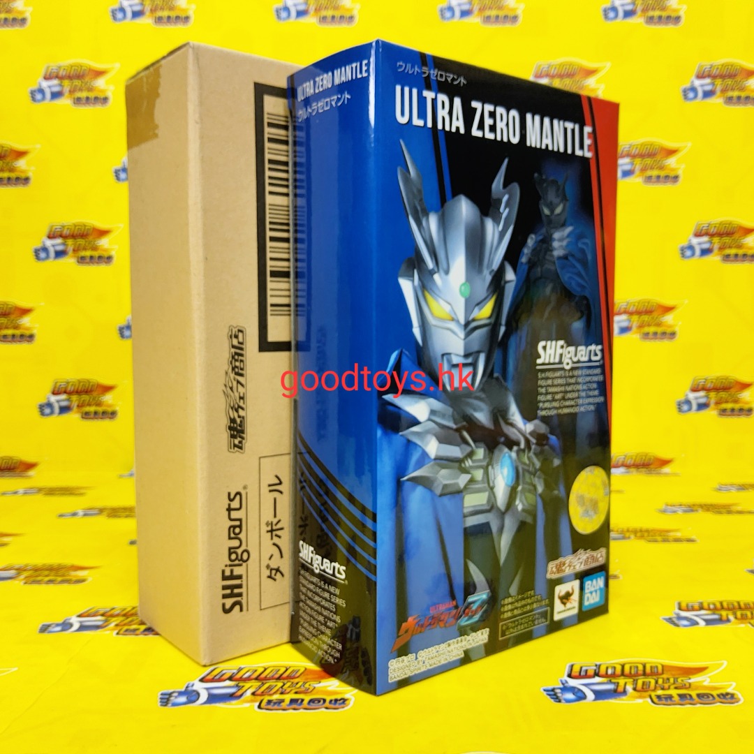 全新未開封 BANDAI 魂商店限定 SHF ULTRA ZERO MANTLE 咸蛋超人ZERO 斗篷 披風, 興趣及遊戲, 玩具 & 遊戲 ...