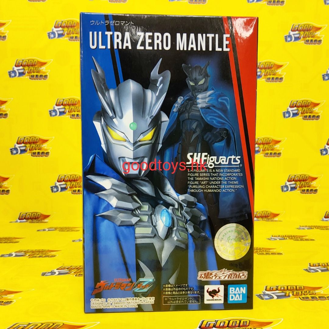 全新未開封 BANDAI 魂商店限定 SHF ULTRA ZERO MANTLE 咸蛋超人ZERO 斗篷 披風, 興趣及遊戲, 玩具 & 遊戲 ...