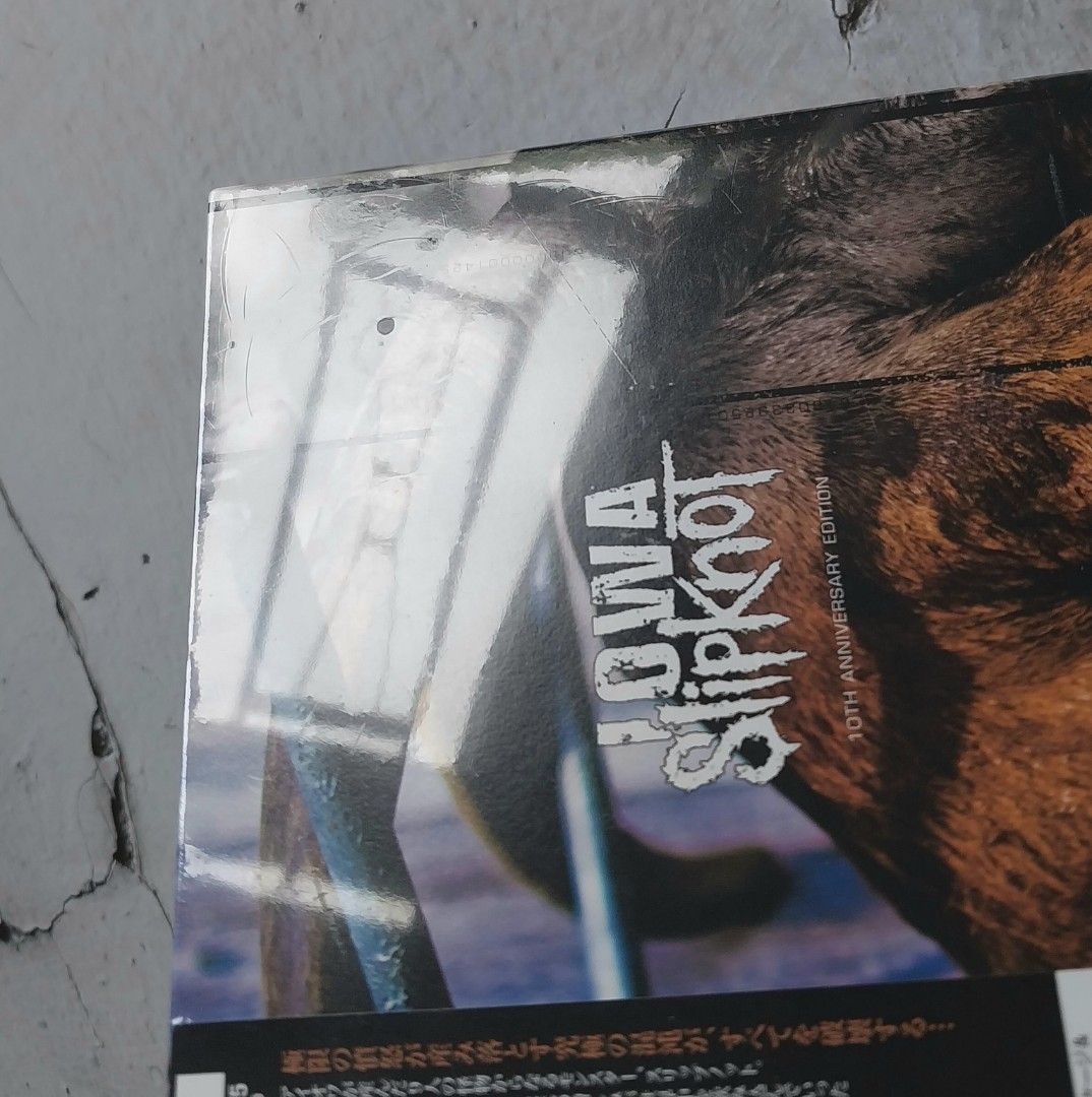 全新未拆罕有日版 Slipknot Iowa 10th anniversary 2cd+dvd wpzr-30403/5, 興趣及遊戲, 音樂 ...