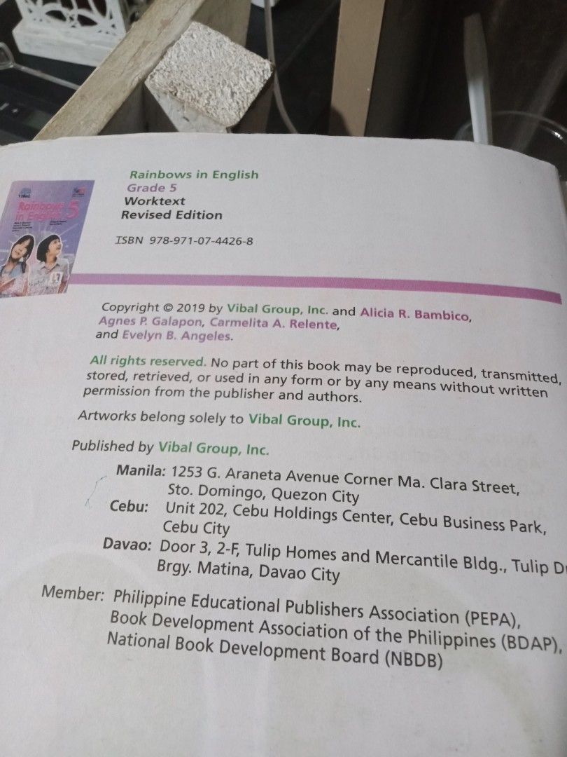 Abiva Rainbow English 5, Hobbies & Toys, Books & Magazines, Textbooks on Carousell