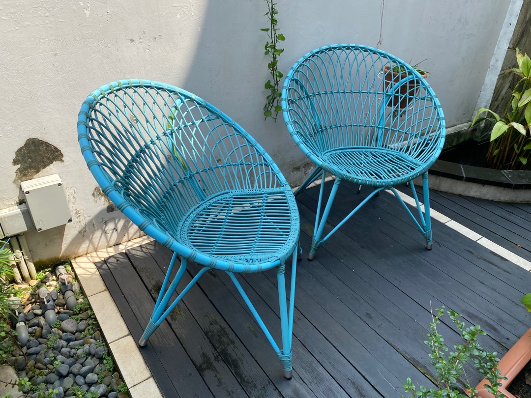 Acapulco Style Lounge chairs, Furniture & Home Living, Outdoor ...