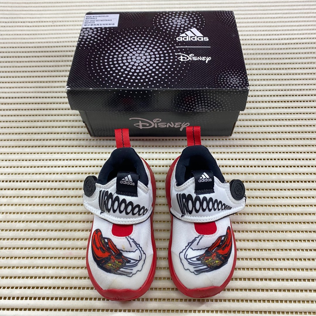 ADIDAS X DISNEY SURU 365 CARS SLIP ON BABY, Babies & Kids, Babies ...