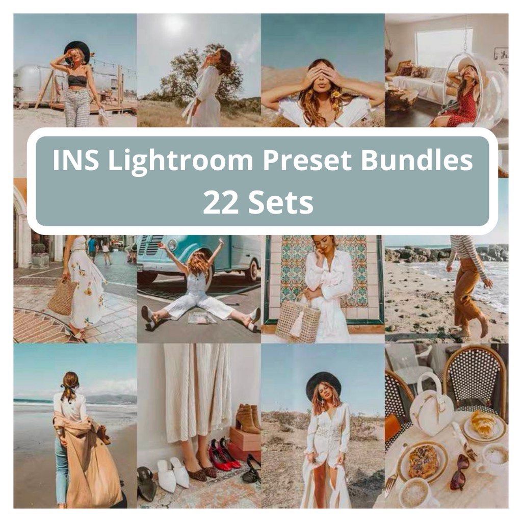 Adobe Lightroom Preset Desktop & Mobile (INS Lightroom Preset Bundles ...