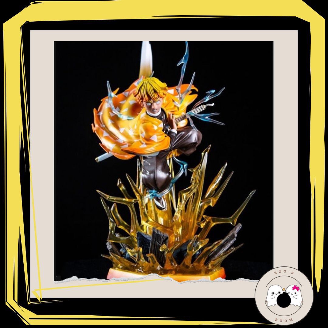 AGATSUMA ZENITSU LIGHT UP COPY RESIN GK FIGURE, Hobbies & Toys, Toys ...