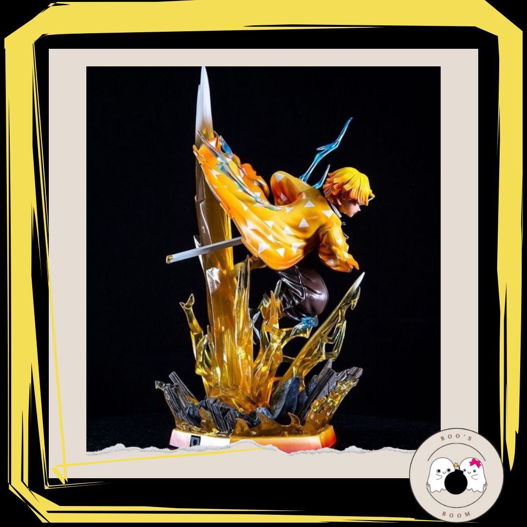 AGATSUMA ZENITSU LIGHT UP COPY RESIN GK FIGURE, Hobbies & Toys, Toys ...