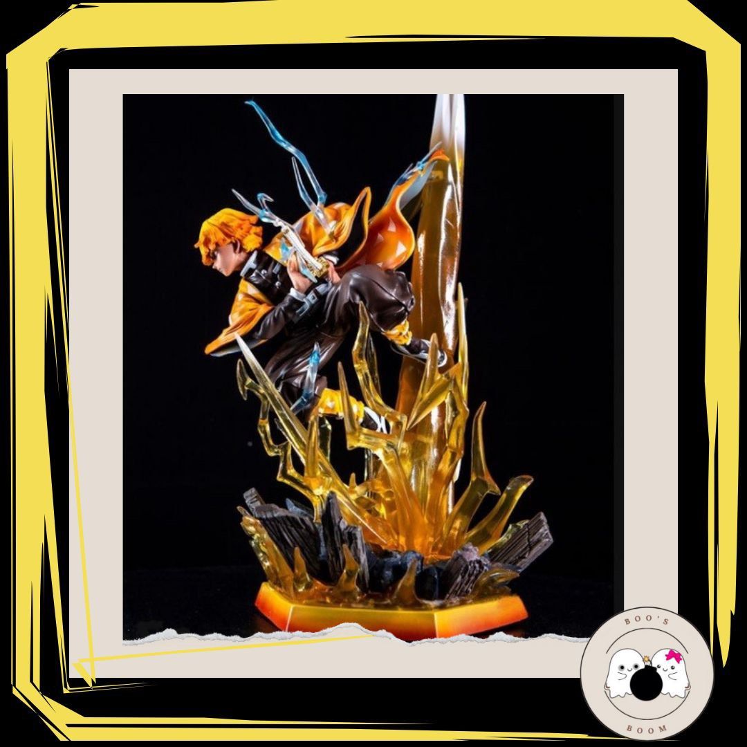 AGATSUMA ZENITSU LIGHT UP COPY RESIN GK FIGURE, Hobbies & Toys, Toys ...