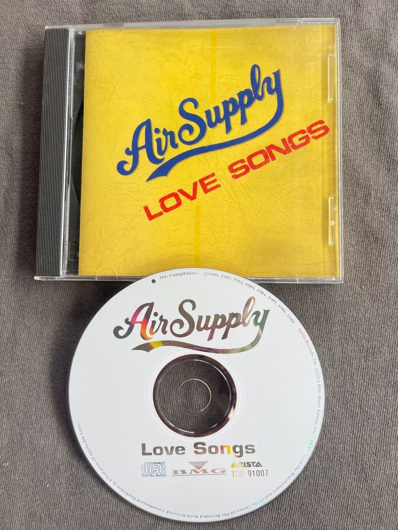 AIR SUPPLY - LOVE SONGS, Hobbies & Toys, Music & Media, CDs & DVDs on ...