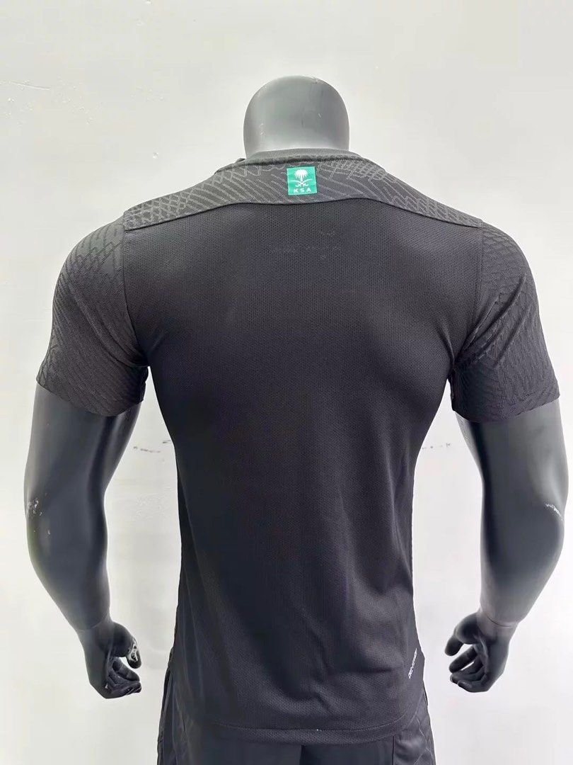 Al Nassr Jersey 23-24 Black Player version Football Jersey Soccer ...