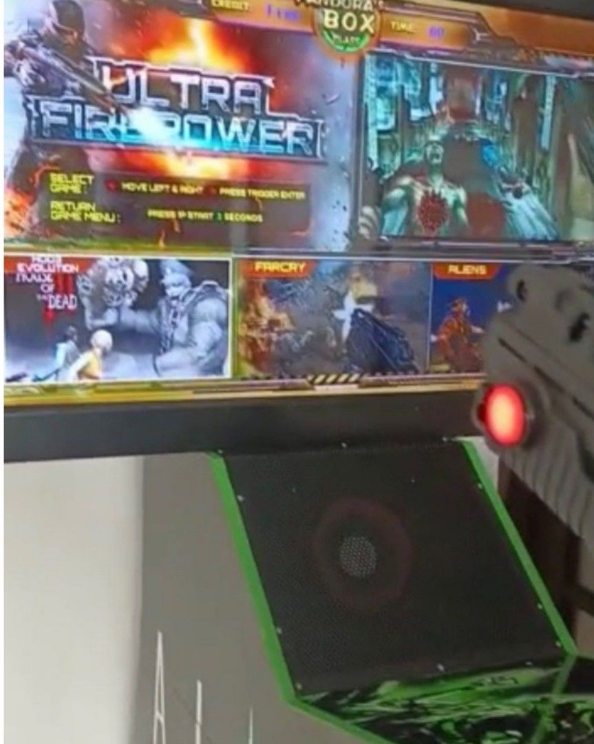 alien vs predator shooting arcade cabinet on Carousell