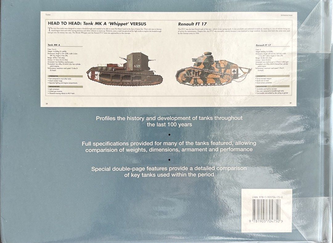 Amber : TANKS : Compared and Contrasted by Martin J Dougherty, Hobbies ...