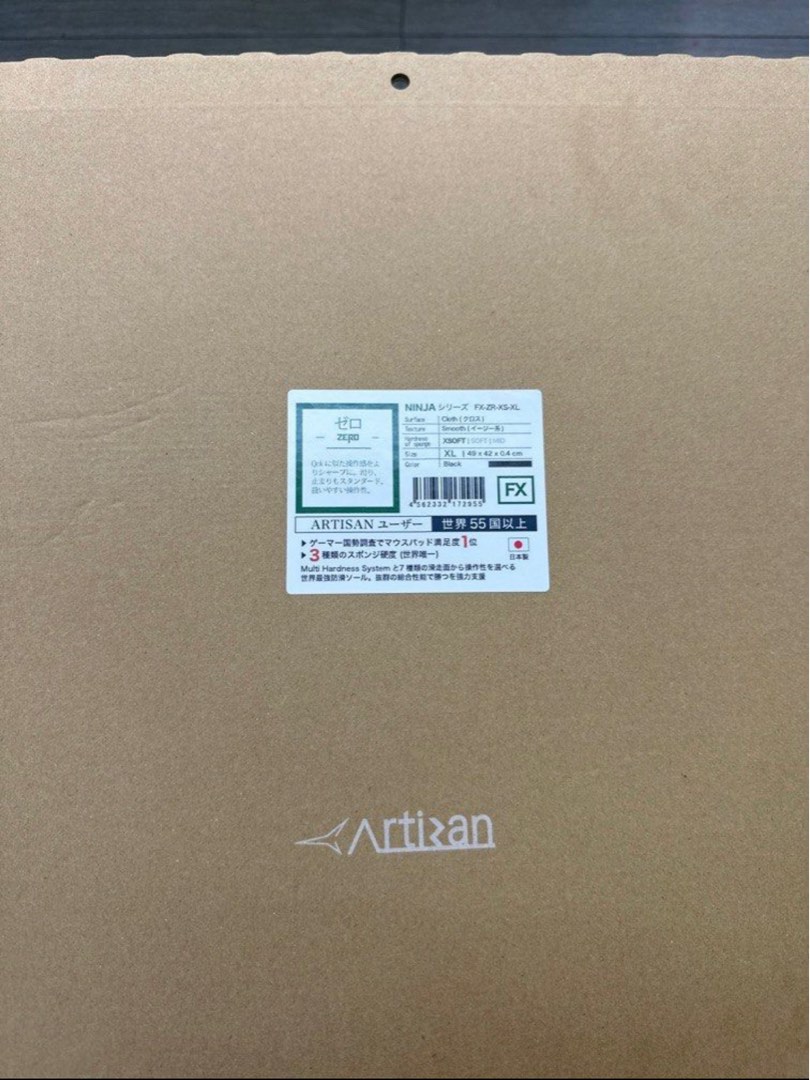 Artisan FX Zero XL (XSoft), Computers & Tech, Parts & Accessories, Mouse & Mousepads on Carousell