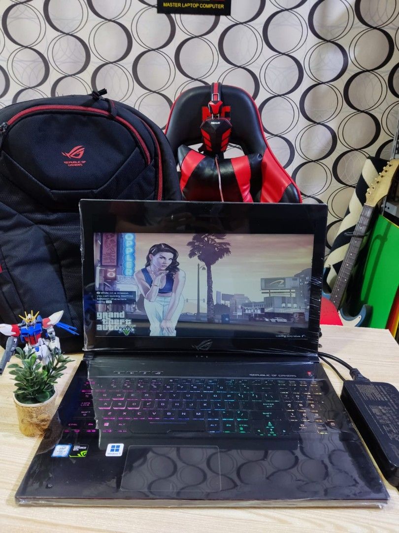 ASUS ROG ZEPHYRUS GU501GM Core i7-8750 RAM 16GB/SSD+HDD DUAL VGA Nvidia ...