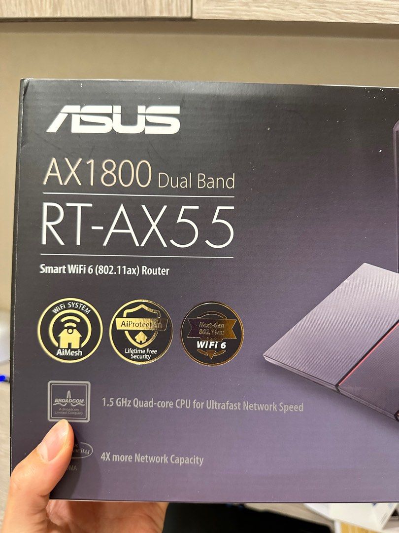 Asus Router AX1800 Dual Band, Computers & Tech, Parts & Accessories ...