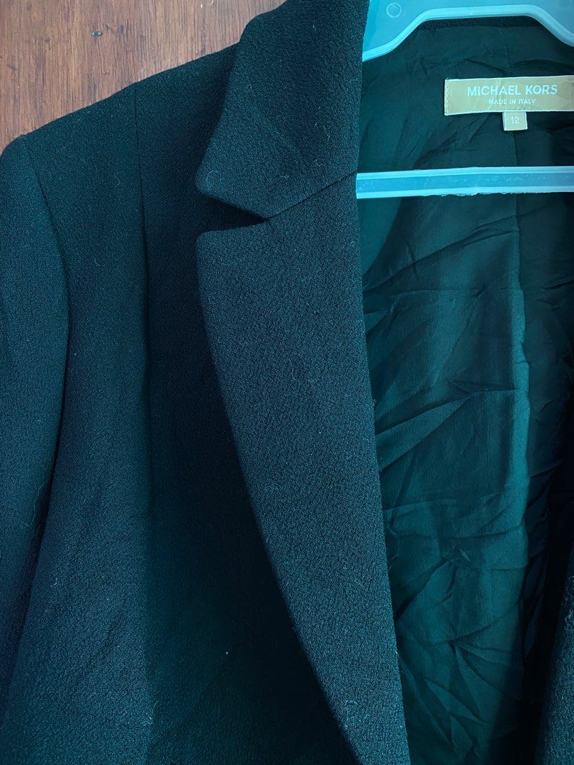 Auth Michael Kors Cropped Blazer/Coat, Women's Fashion, Coats, Jackets ...