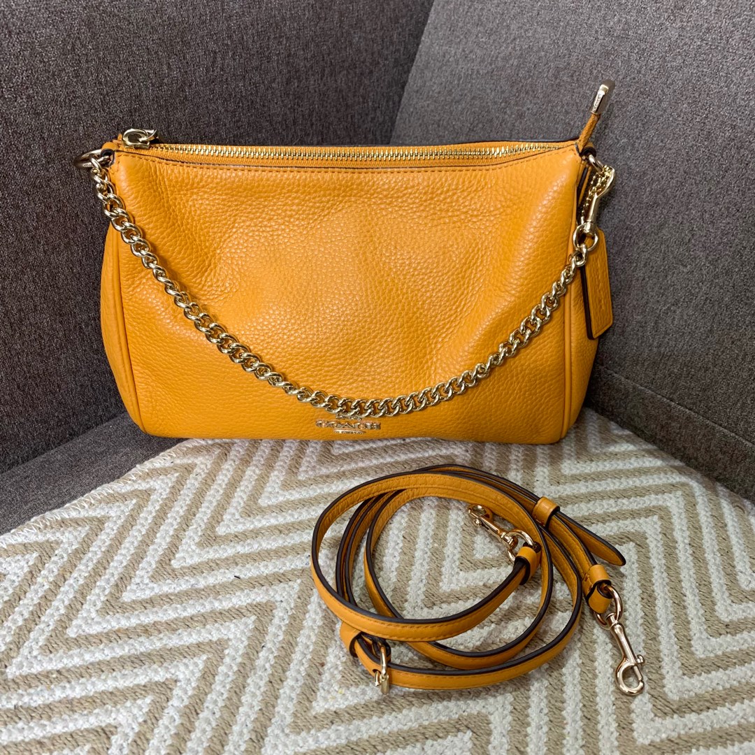 Authentic Coach Carrie two way bag, Luxury, Bags & Wallets on Carousell