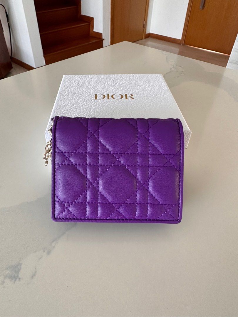 Authentic lady Dior mini wallet, Women's Fashion, Bags & Wallets ...