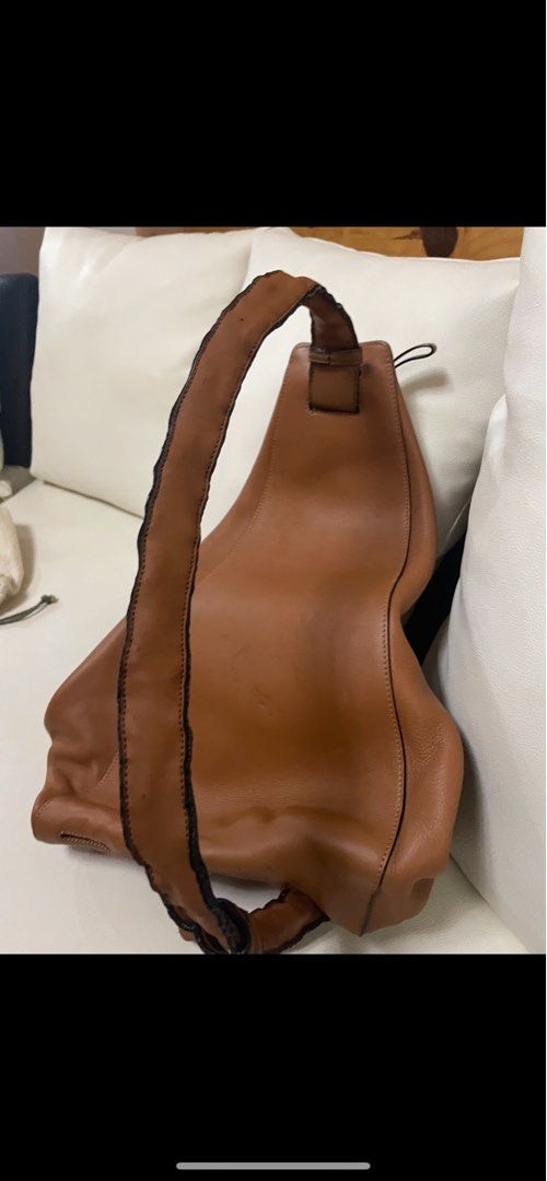 Authentic Loewe Anton Backpack in grained leather!!!, Luxury, Bags ...