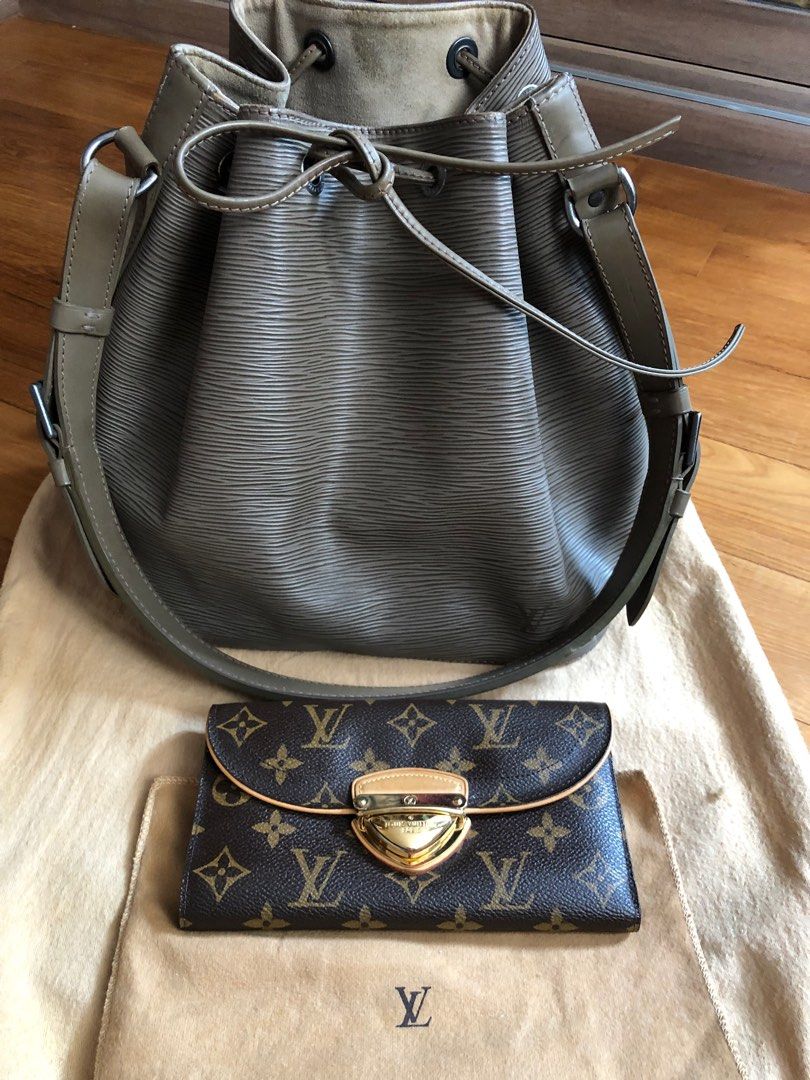 Authentic LV bucket bag and long wallet, Luxury, Bags & Wallets on ...
