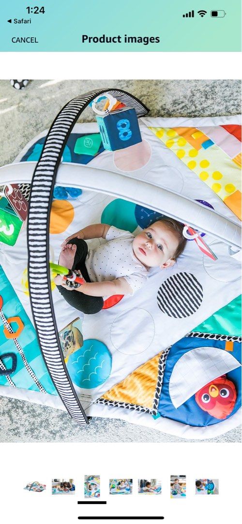Baby Einstein Sensory Play Mat play gym newborn to toddler, Babies ...