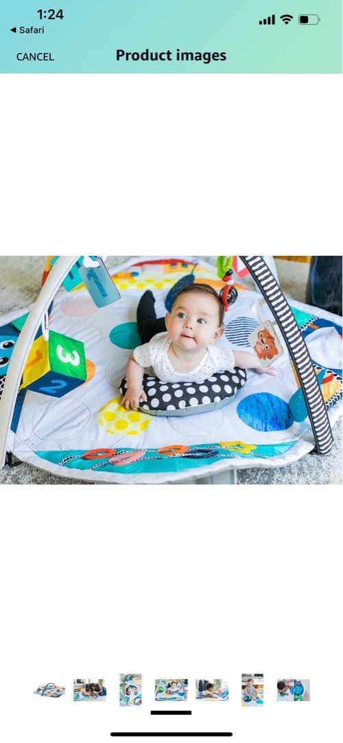 Baby Einstein Sensory Play Mat play gym newborn to toddler, Babies ...