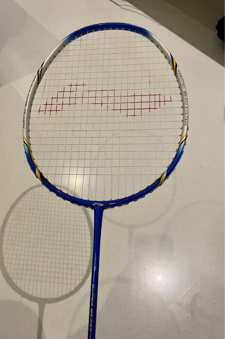 Badminton Racket Li Ning Super Series 68-III, Sports Equipment, Sports ...