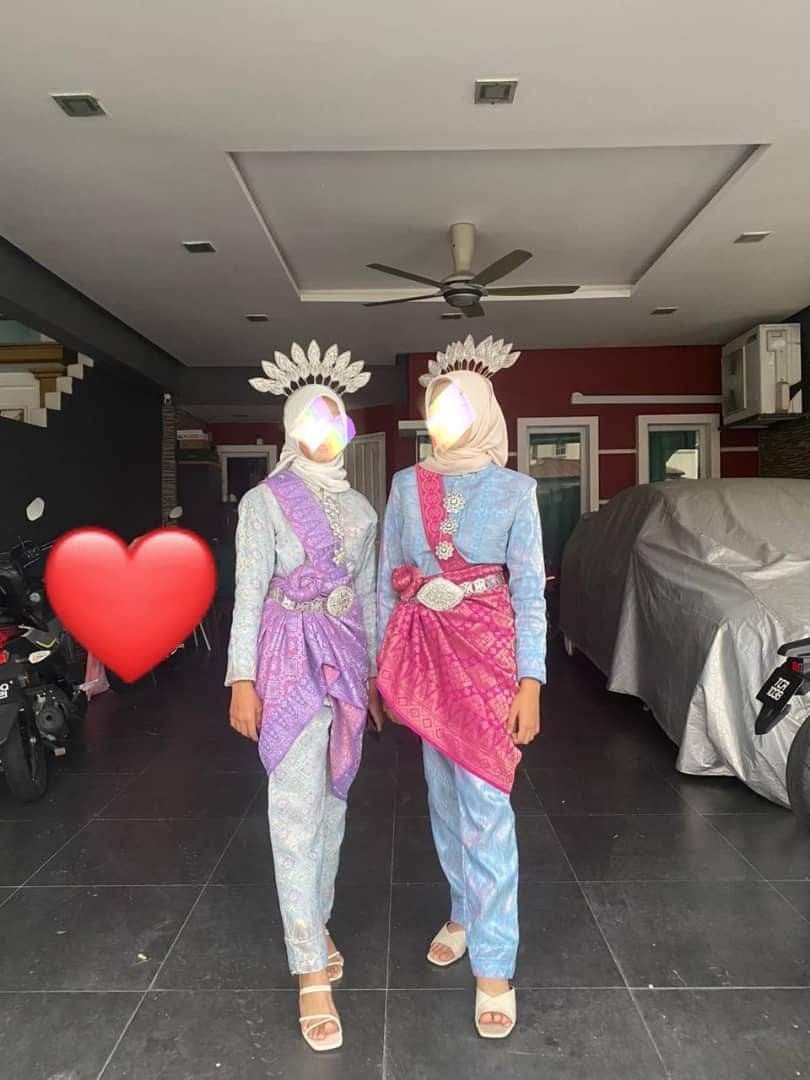 Baju puteri perak, Women's Fashion, Dresses & Sets, Traditional ...