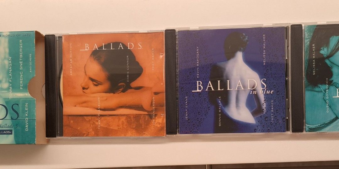 Ballads CD 1, 2 & 3. Enja Records, Germany. Audiophile recordings from ...