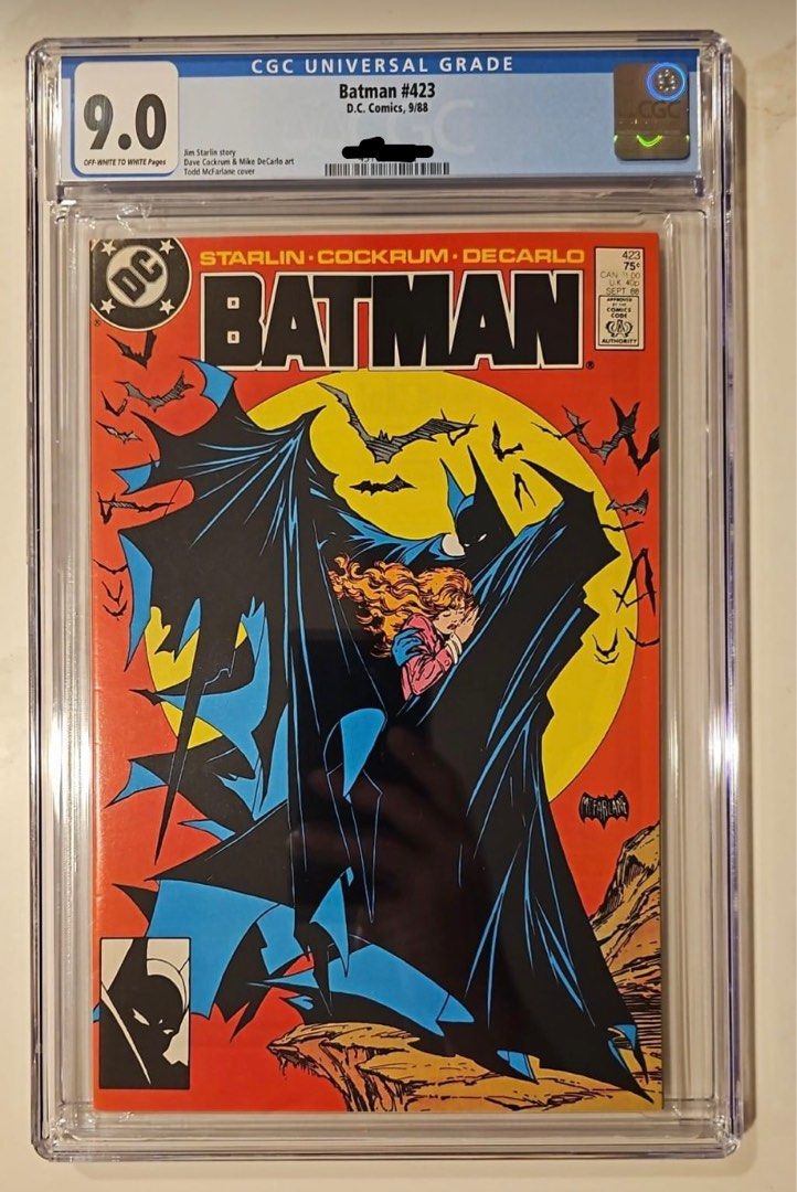 Batman #423 - DC Comic - o/w - CGC 9.2, Hobbies & Toys, Books ...
