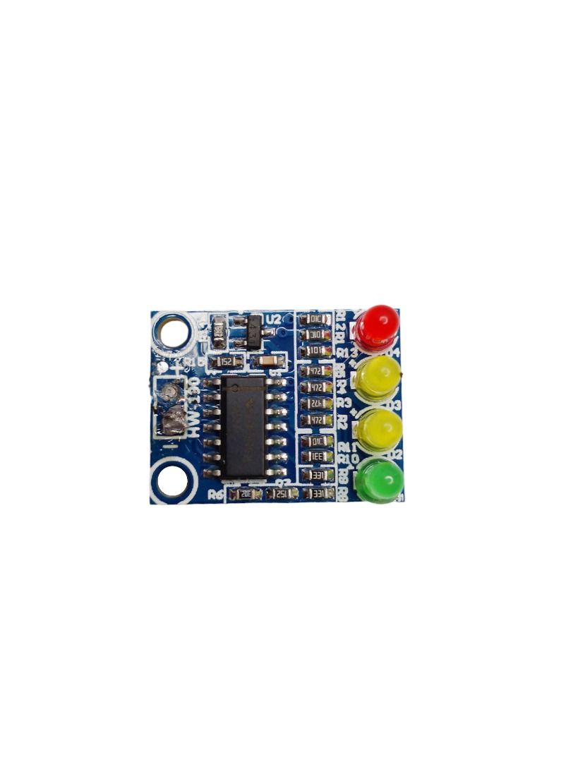 BATTERY LEVEL INDICATOR MODULE 12V XD-82B, 4-LED LIGHTS INDICATORS ...