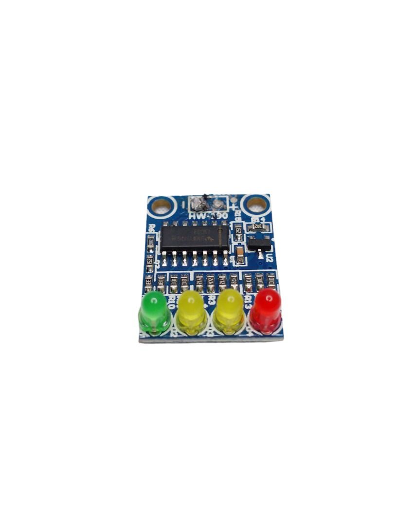 BATTERY LEVEL INDICATOR MODULE 12V XD-82B, 4-LED LIGHTS INDICATORS ...