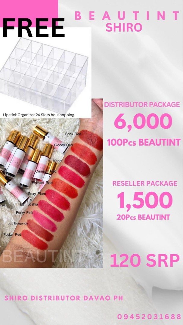 BEAUTINT CHEEK AND LIPTINT, Beauty & Personal Care, Vision Care on ...
