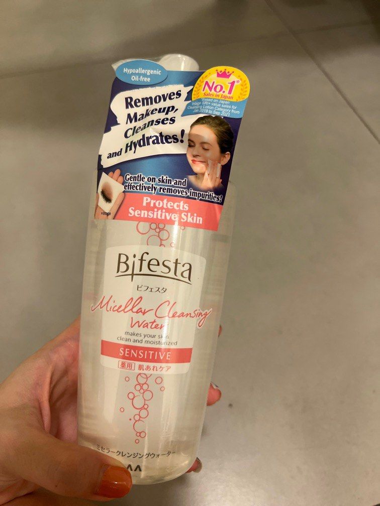 Bifesta micellar cleansing water (sensitive), Beauty & Personal Care ...