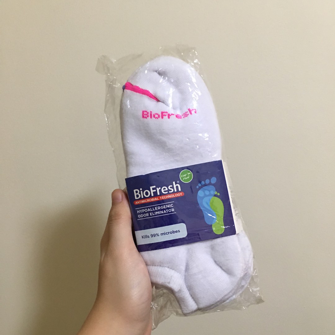 Biofresh 3 Pack White Socs, Women's Fashion, Watches & Accessories ...