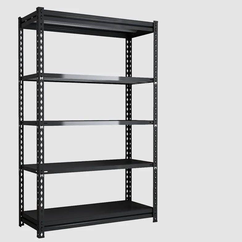 Black Metal Boltless Storage Rack, Furniture & Home Living, Furniture ...