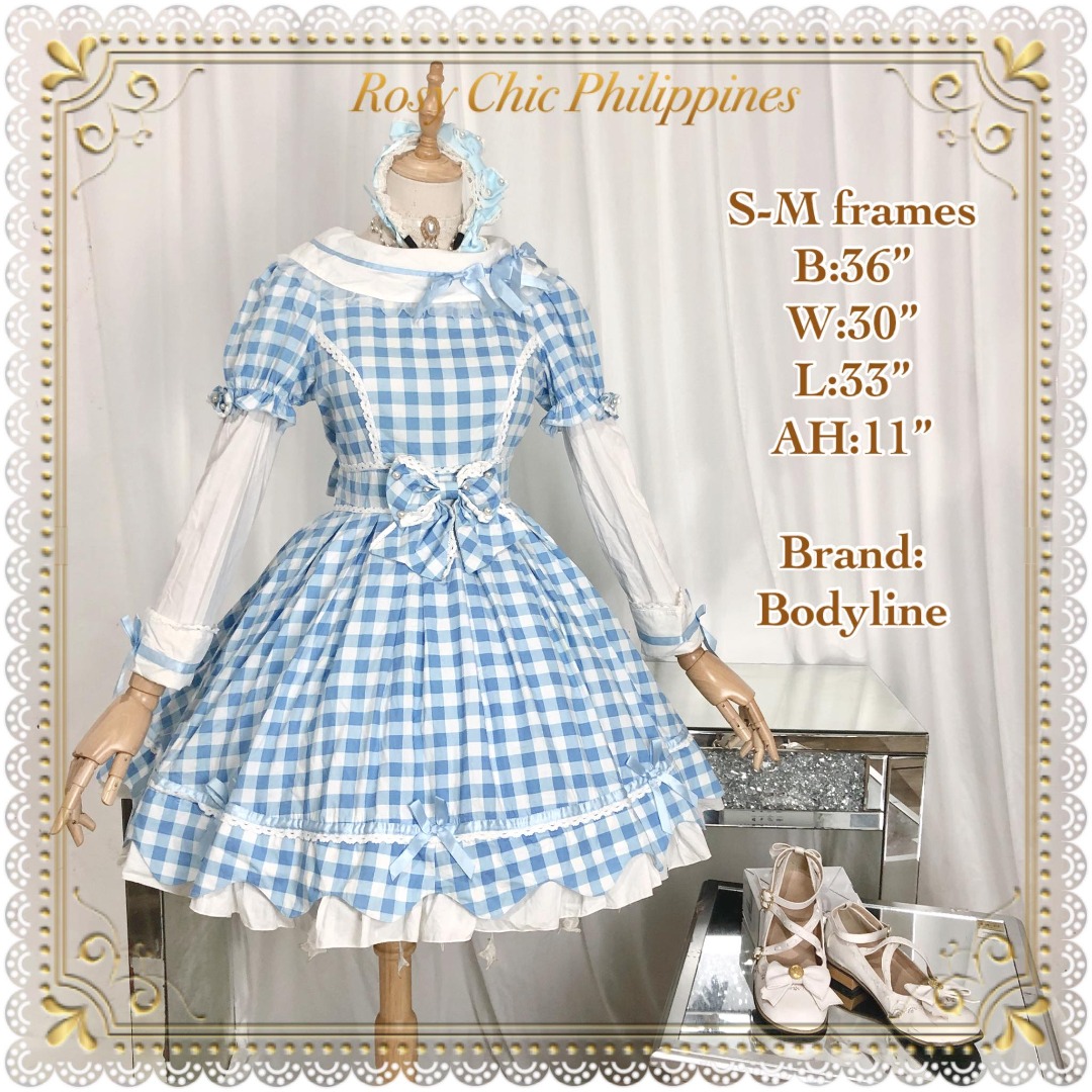 Bodyline Blue Lolita Dress, Women's Fashion, Dresses & Sets, Dresses on ...